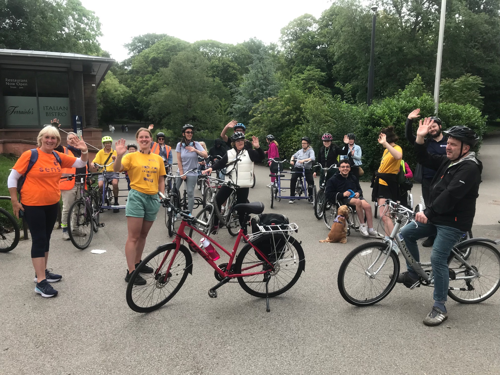Inclusive Bike Ride- Health Matters - People First Merseyside